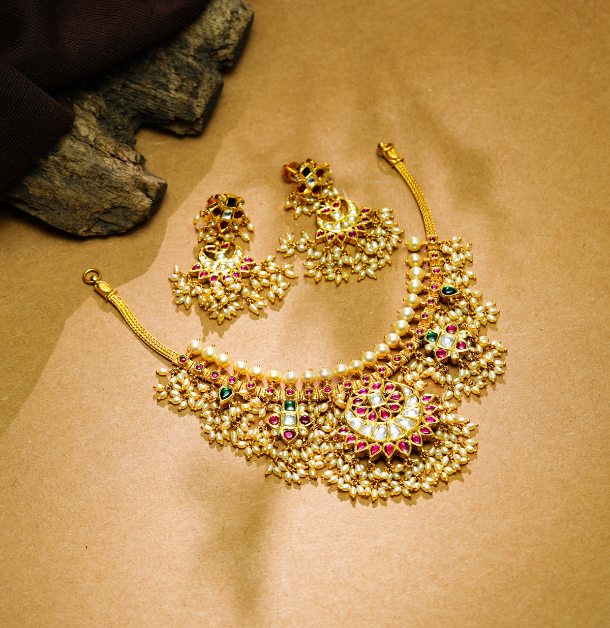 Handcrafted Kundan Gutta Pusalu | Darpan Mangatrai – Darpan Mangatrai ...